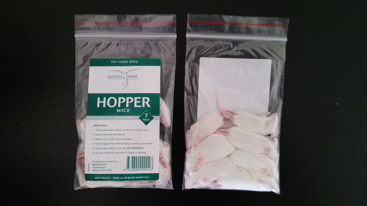 MICE- HOPPERS FROZEN (7 PACK) – TAMWORTH PET CENTRE